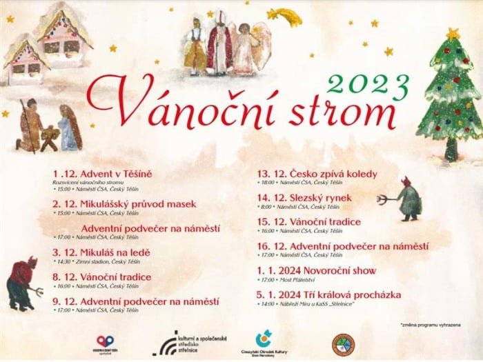 Vánoční trhy v Českém Těšíně 2024: program & důležitá data
